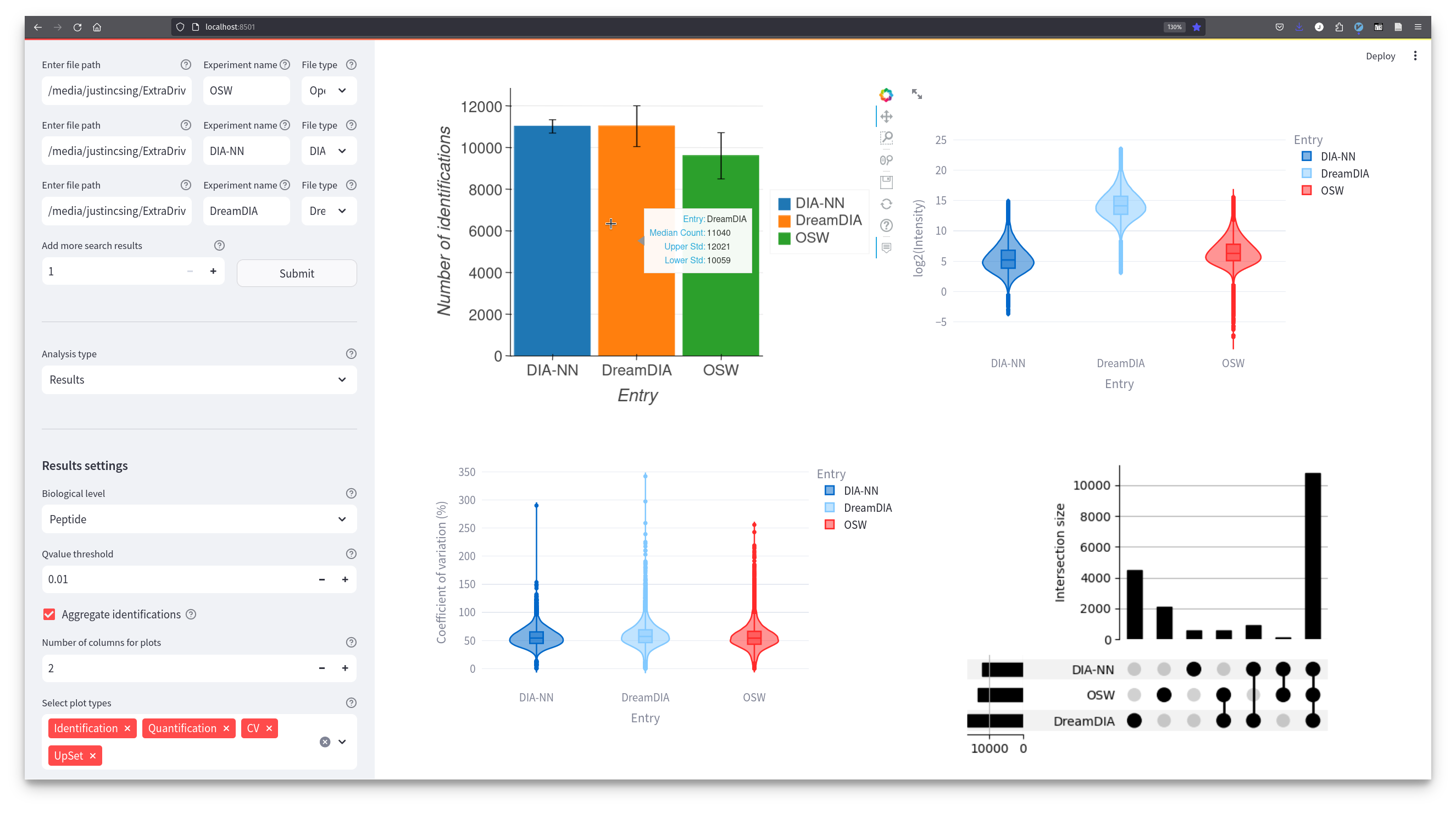 Search Results Comparisons Workflow MassDash Documentation search-results-comparisons-workflow-massdash-documentation